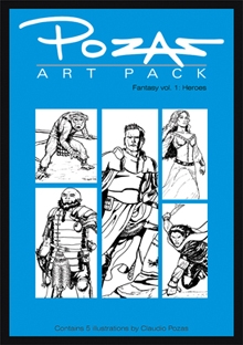 Pozas Art Pack Fantasy vol. 1: Heroes - Expeditious Retreat Press ...