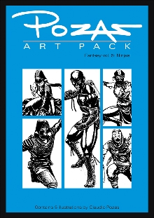 Pozas Art Pack Fantasy vol. 5: Ninjas! - Expeditious Retreat Press ...