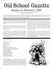 Old School Gazette #11 - Expeditious Retreat Press | Old-School Gaming ...