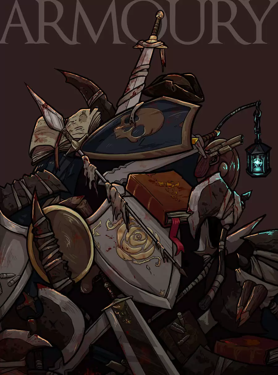 Fragged Aeternum: ARMOURY - Design Ministries | DriveThruRPG