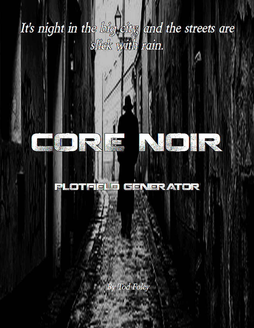 CORE NOIR PlotField Generator - As If Books | CORE | DriveThruRPG