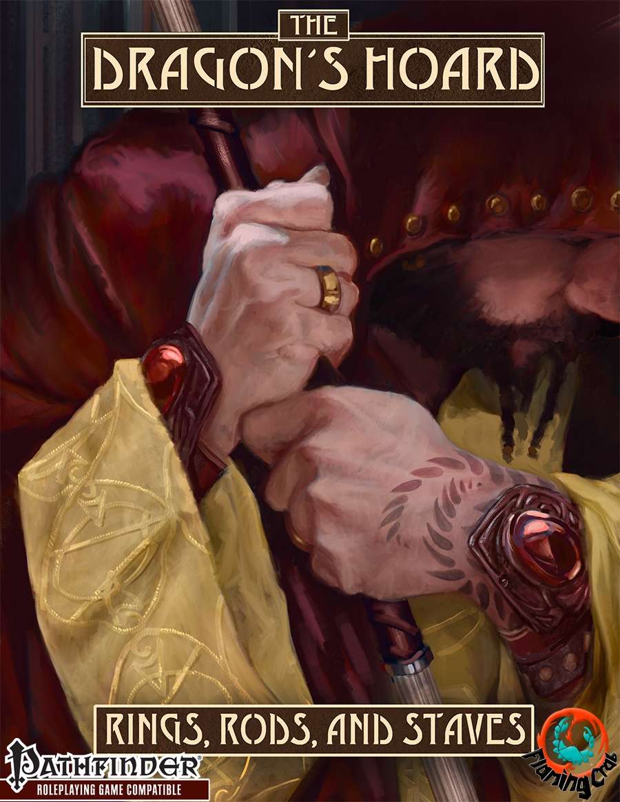The Dragon's Hoard: Rings, Rods, and Staves - Flaming Crab Games ...
