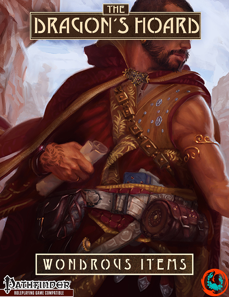 The Dragon's Hoard: Wondrous Items - Flaming Crab Games | DriveThruRPG