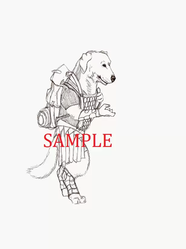 Dog - Humanoid: Stock Art - Lupus Rex Games | DriveThruRPG