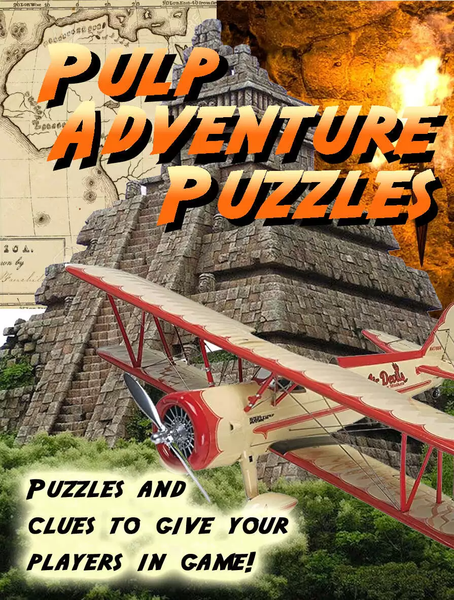 Pulp Adventure RPG Campaign Puzzles - Quest Experiences | DriveThruRPG