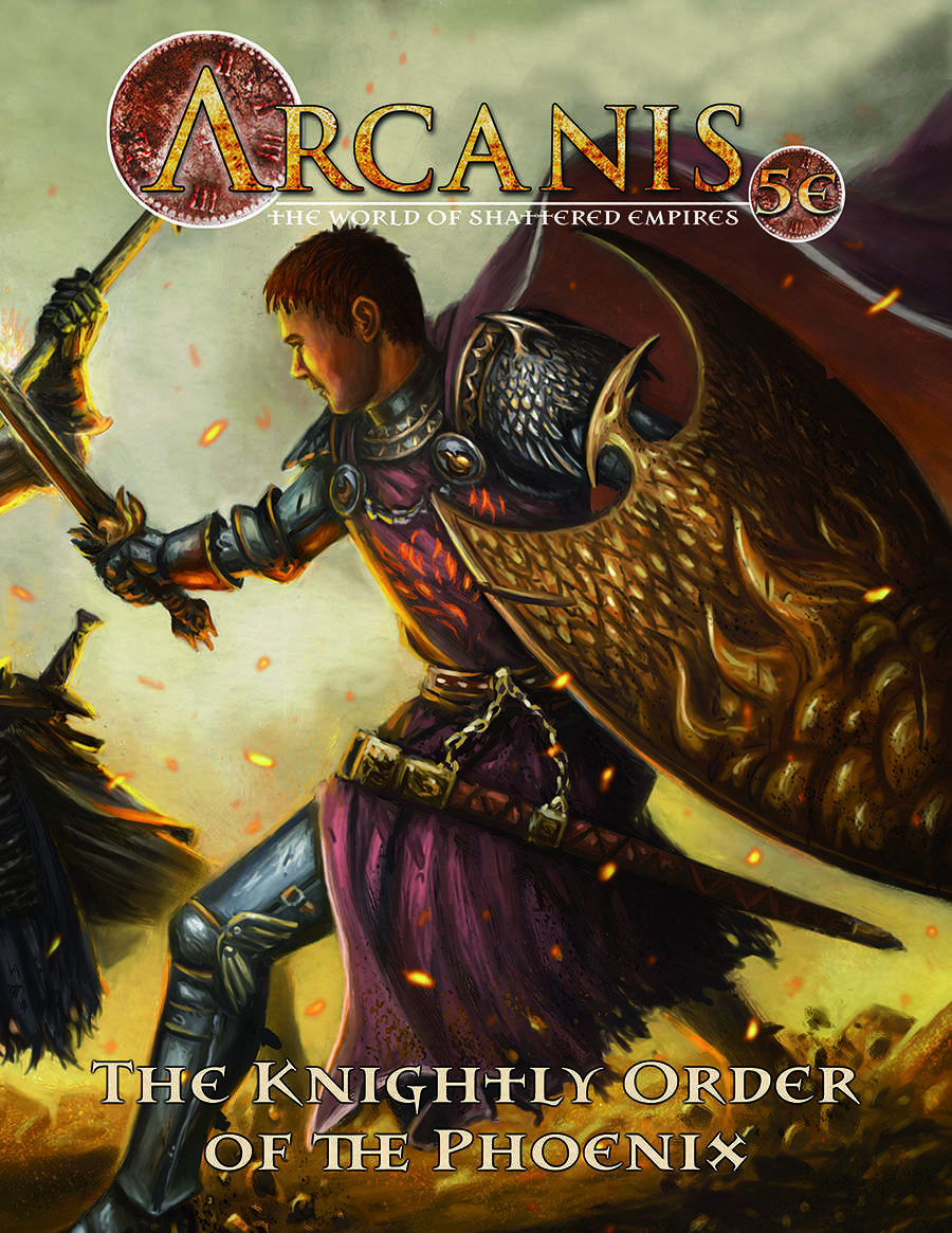 Arcanis 5E - Knightly Order of the Phoenix - Paradigm Concepts, Inc ...