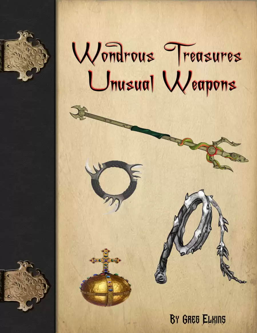 Wondrous Treasures - Unique Weapons - Tiger Paw Press | Wondrous ...