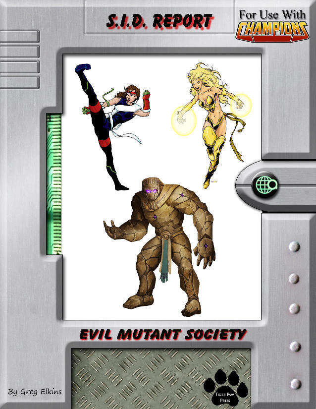 S.I.D.s Report #20 - Evil Mutant Society - Tiger Paw Press | S.I.D.s ...