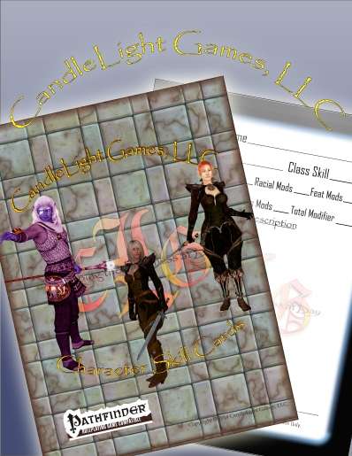 Illustrated Character Skill Cards - CandleLight Games, LLC ...
