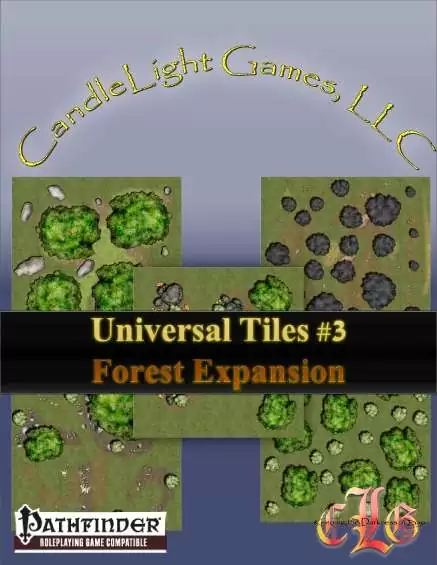 Universal Tiles #3: Forest Expansion - CandleLight Games, LLC | Modular ...