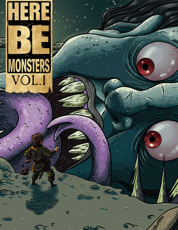 Here Be Monsters Vol. 1 - Skullbox Games | DriveThruRPG