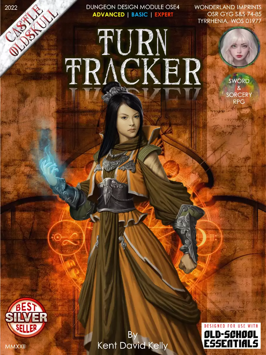 Oldskull Game Expansions Book IV - Turn Tracker - OGE4 - Kent David ...