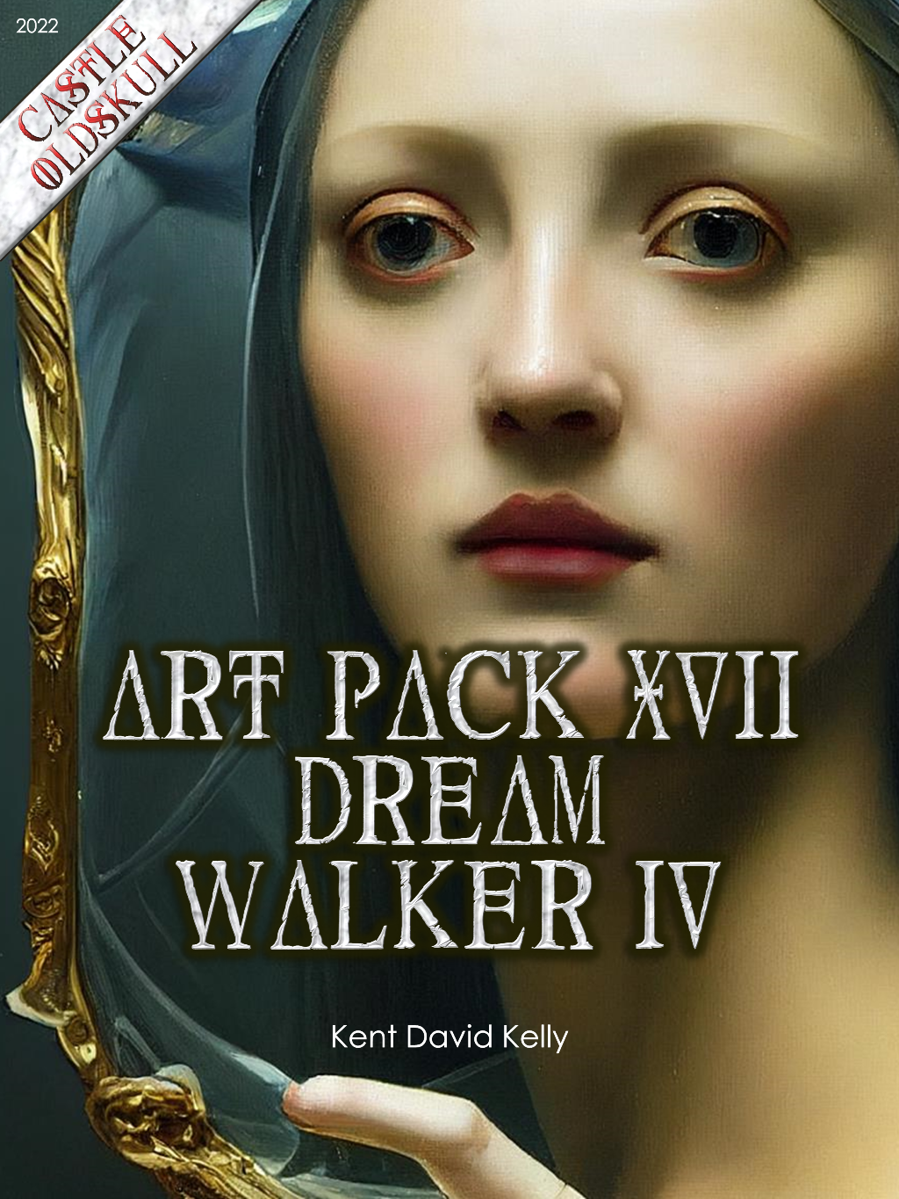 Oldskull Art Pack XVII: Dream Walker IV (AI Generated) - Kent David ...