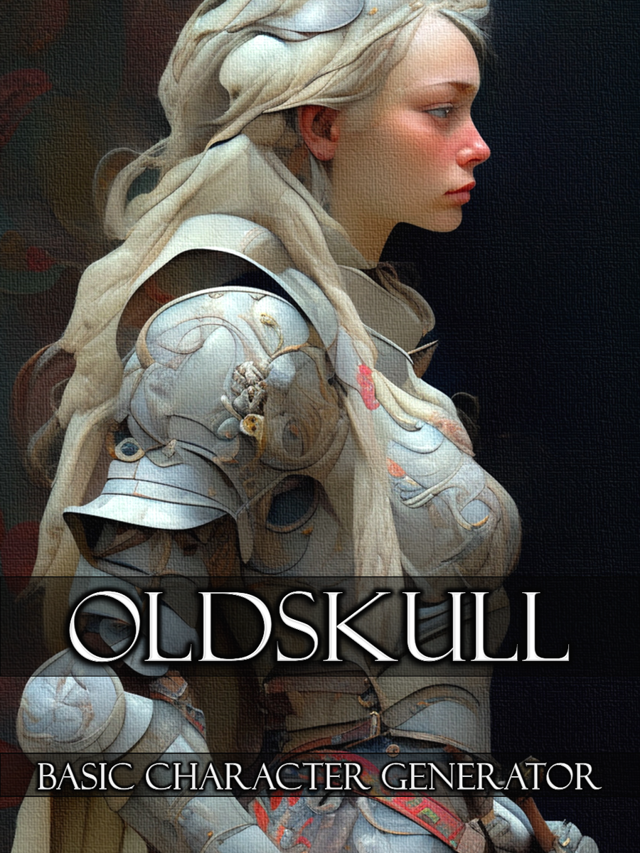 CASTLE OLDSKULL - Oldskull Basic Character Generator - Kent David Kelly ...