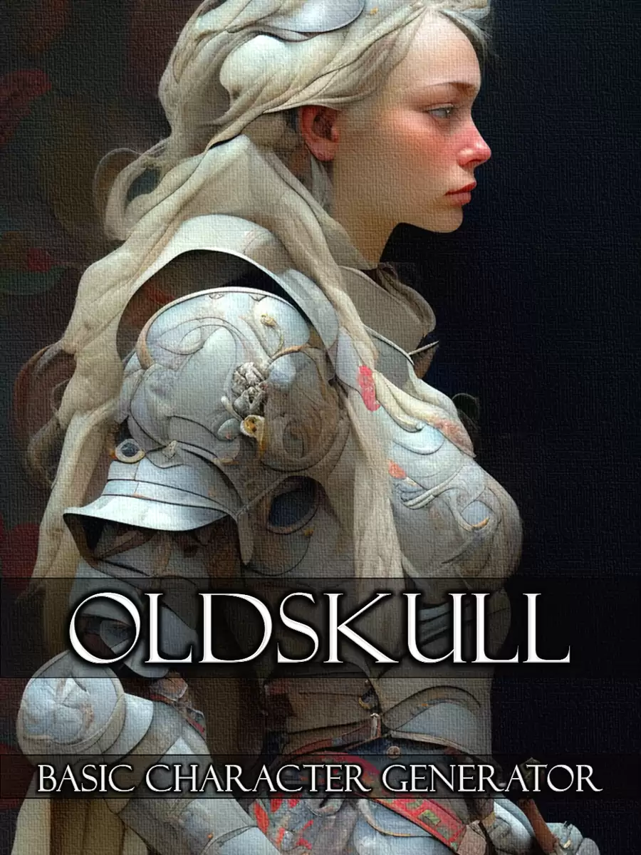 CASTLE OLDSKULL - Oldskull Basic Character Generator - Kent David Kelly ...