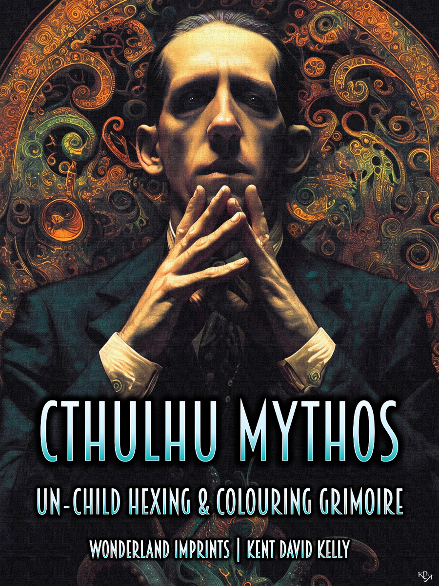 OLDSKULL LIBRARY - Cthulhu Mythos Un-Child Hexing & Colouring Grimoire ...