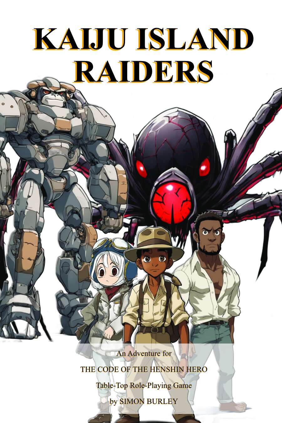 Kaiju Island Raiders - Simon Burley Productions | DriveThruRPG