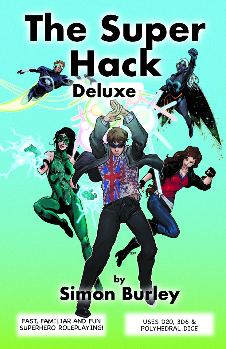 The Super Hack Deluxe - Simon Burley Productions | DriveThruRPG