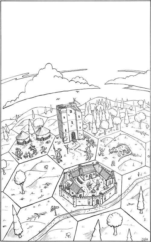 Basilisk Hills Map Packet - Third Kingdom Games | DriveThruRPG