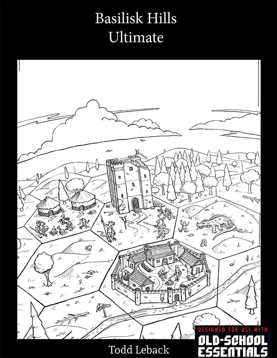 Basilisk Hills Ultimate Map Pack - Third Kingdom Games | DriveThruRPG