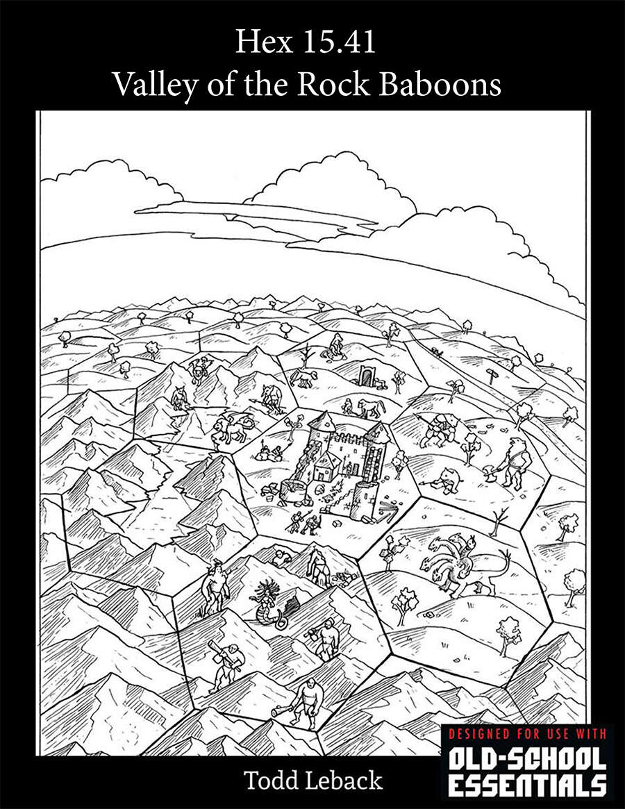 Hex 15.41 -- The Valley of the Rock Baboons - Third Kingdom Games ...