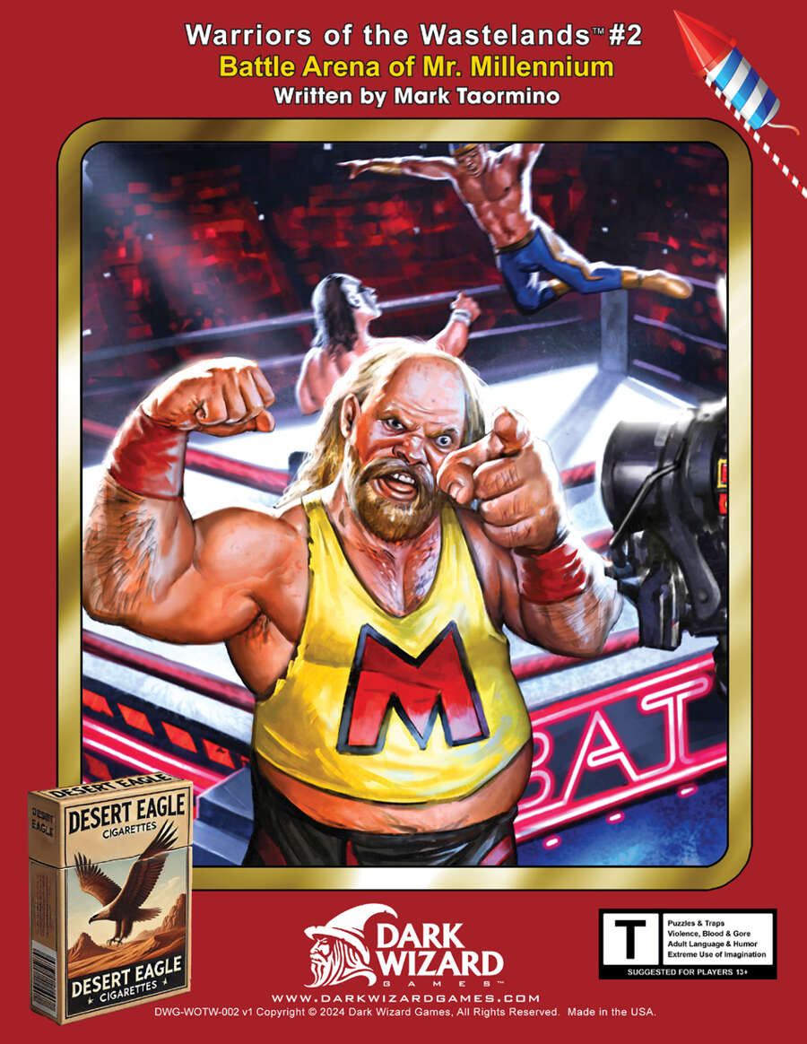 Battle Arena of Mr. Millennium – 1E / 5E - Dark Wizard Games | DriveThruRPG