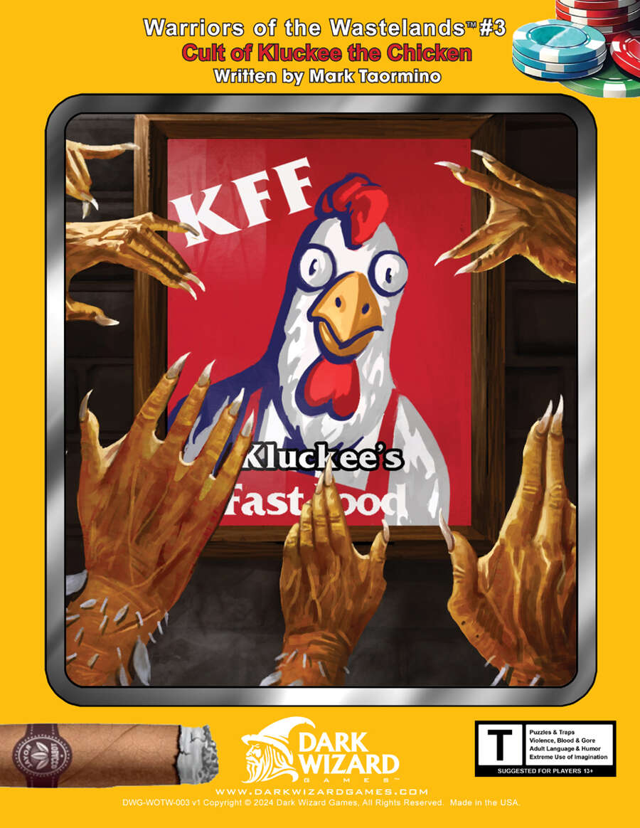 Cult of Kluckee the Chicken – 1E / 5E - Dark Wizard Games | DriveThruRPG