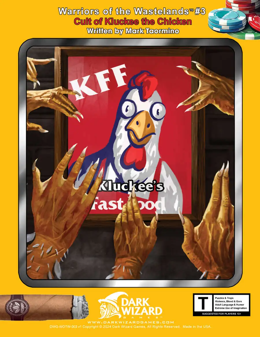 Cult of Kluckee the Chicken – 1E / 5E - Dark Wizard Games | DriveThruRPG