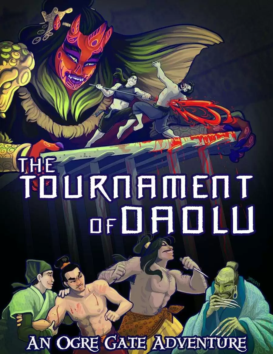 The Tournament Of Daolu - Bedrock Games | WANDERING HEROES OF OGRE GATE ...