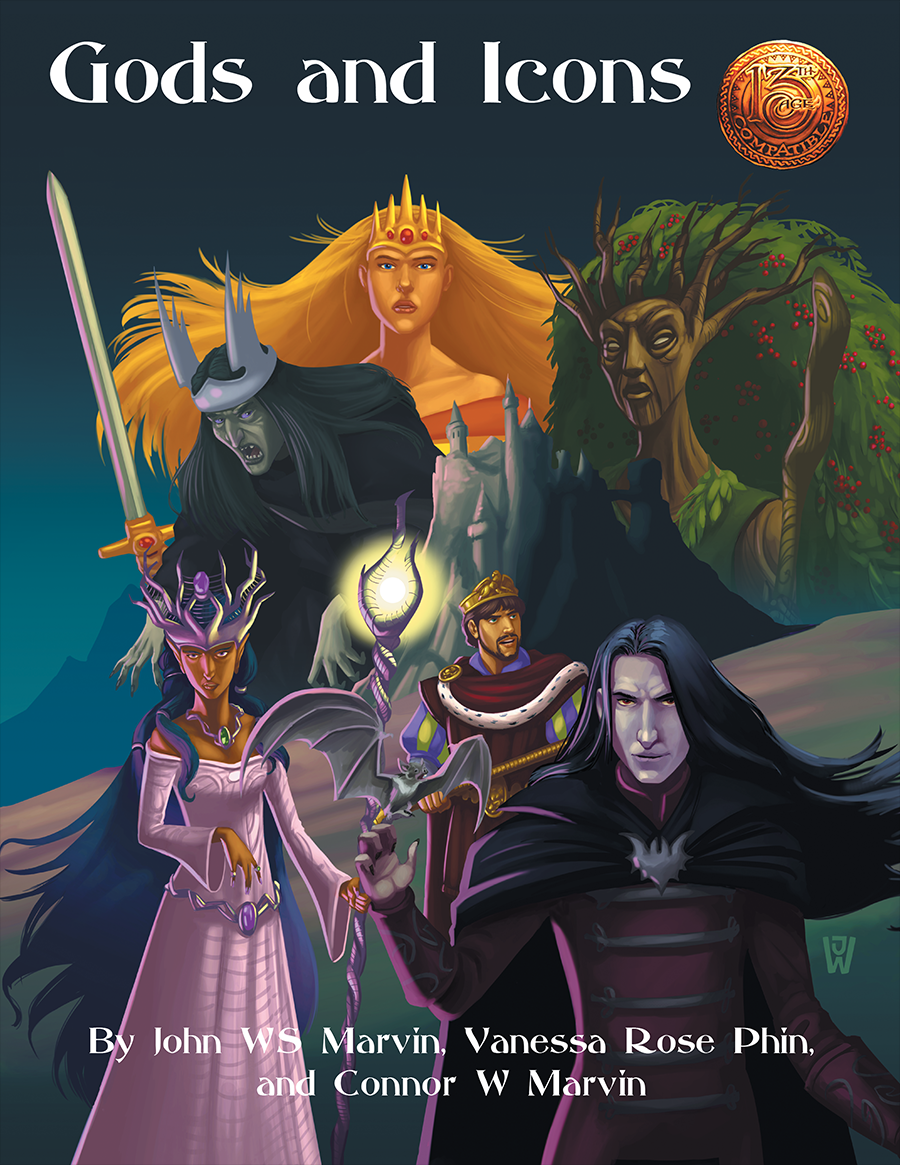 Gods and Icons [BUNDLE] - Dread Unicorn Games, LLC | 13th Age ...