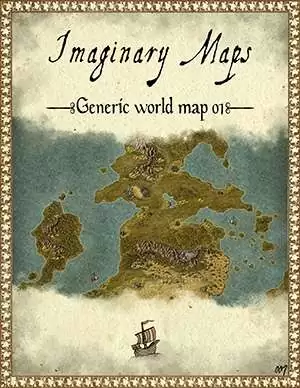 Generic World map 01 - Imaginary maps | DriveThruRPG