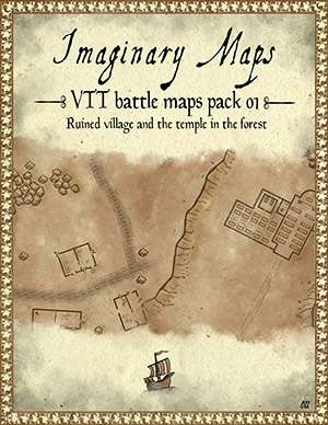 VTT battle maps pack 01 - Imaginary maps | DriveThruRPG