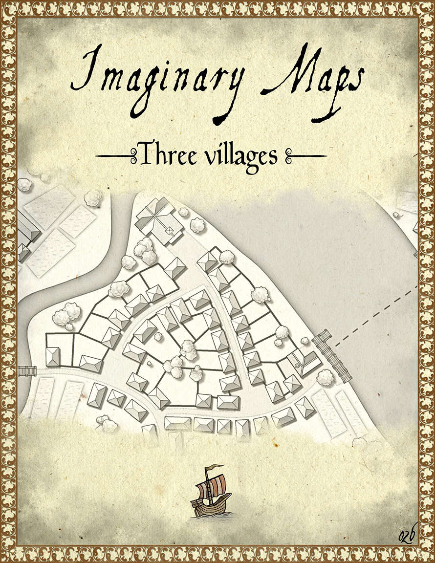 Three villages - Imaginary maps | DriveThruRPG