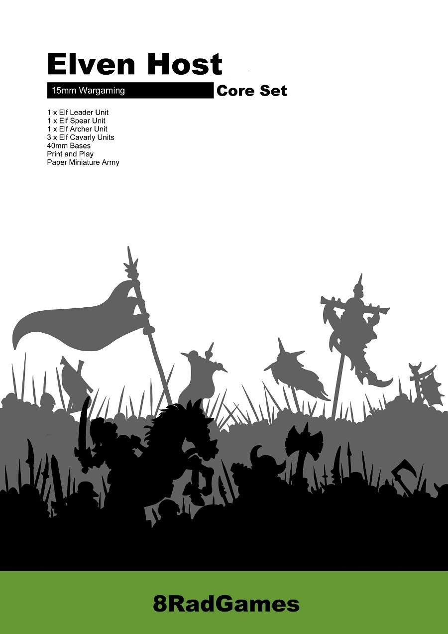 Elven Host Core Set - 8radgames | DriveThruRPG