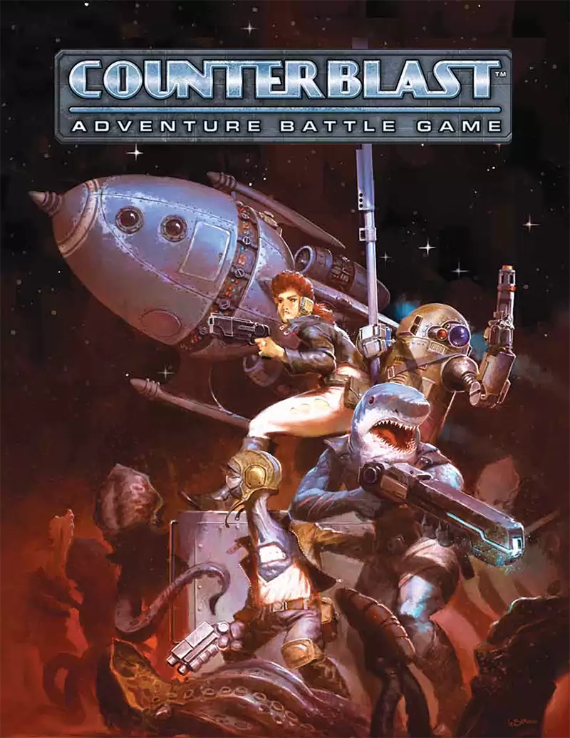 Counterblast 2nd Edition - Bombshell Miniatures | DriveThruRPG