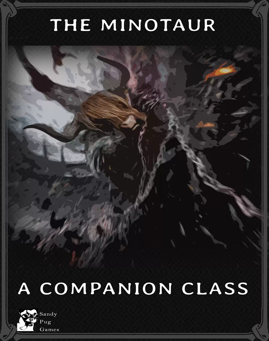 The Minotaur - Dungeon World Companion Class - Sandy Pug Games ...