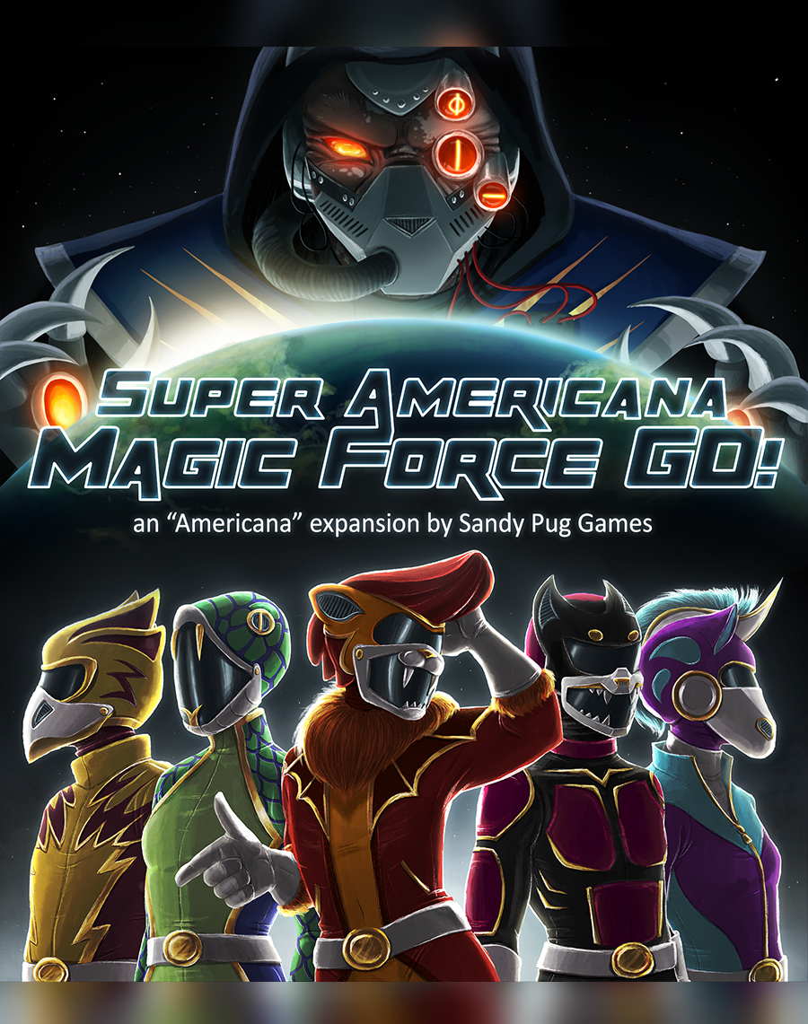 Super Americana Magic Force GO! - Sandy Pug Games | DriveThruRPG