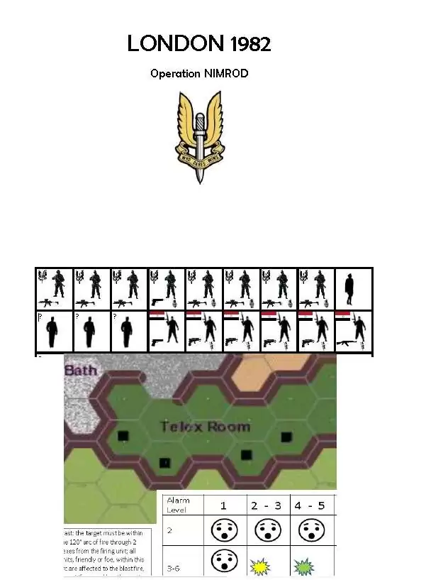 London 1980 Operation NIMROD - Lumaca Games | Hostages Rescue ...