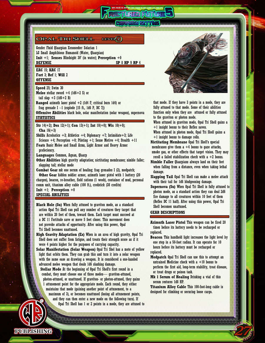 Preview-Future Races PREGEN - Wayward Rogues Publishing | DriveThruRPG