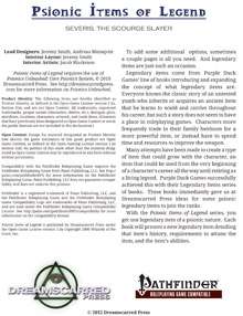 Psionic Items of Legend: Severis, the Scourge Slayer - Dreamscarred ...