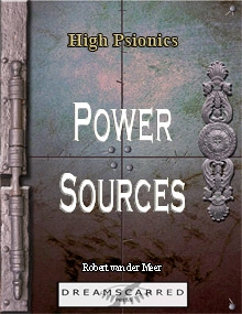 High Psionics: Power Sources - Dreamscarred Press | d20 3.5 | DriveThruRPG