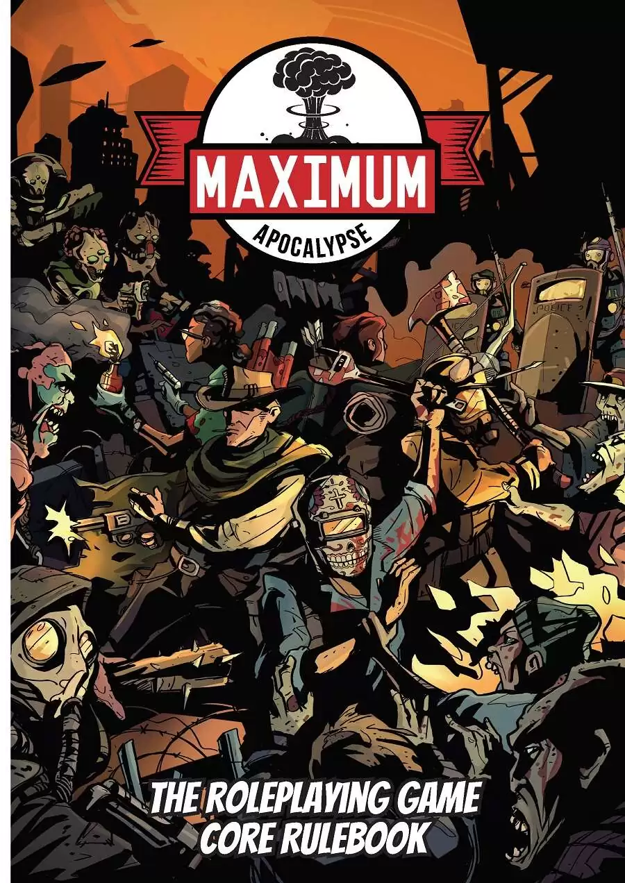 Maximum Apocalypse RPG Core Rulebook - rockmanorgames | DriveThruRPG