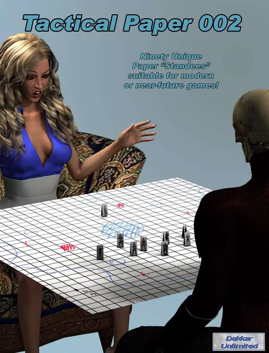 Tactical Paper 002 - Dakkar Unlimited | DriveThruRPG