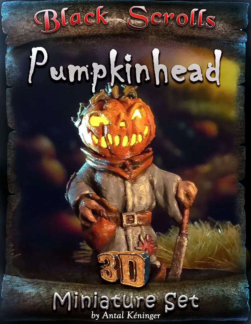 BSG Miniatures - Pumpkinhead - Black Scrolls Games | 3D Print ...