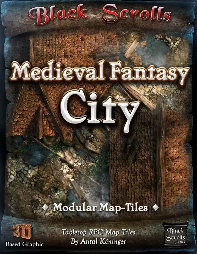 City Modular Map-Tiles (COTBS) - Black Scrolls Games | Map-Tiles ...