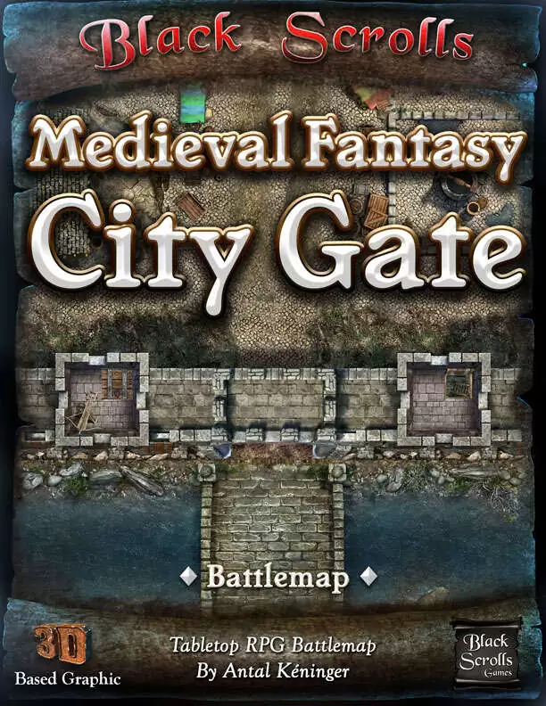 City Gate - FREE - Black Scrolls Games | Map-Tiles | Cities of the ...