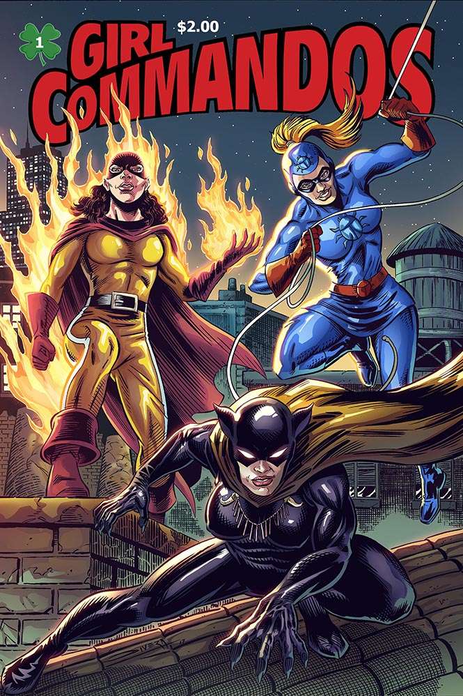 Girl Commandos #1a - Lucky Comics | DriveThruRPG