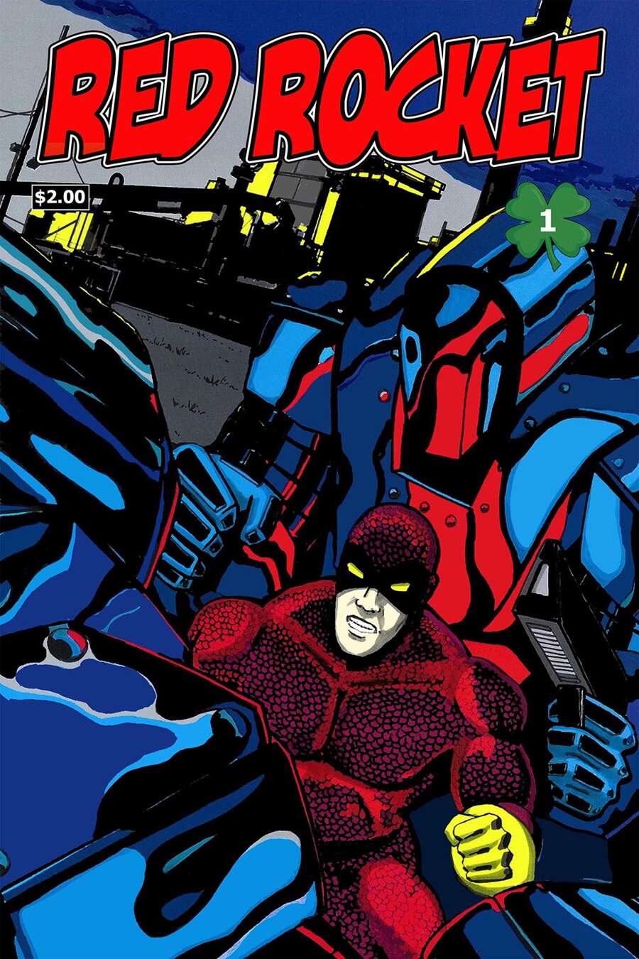 Red Rocket #1a - Lucky Comics | DriveThruRPG