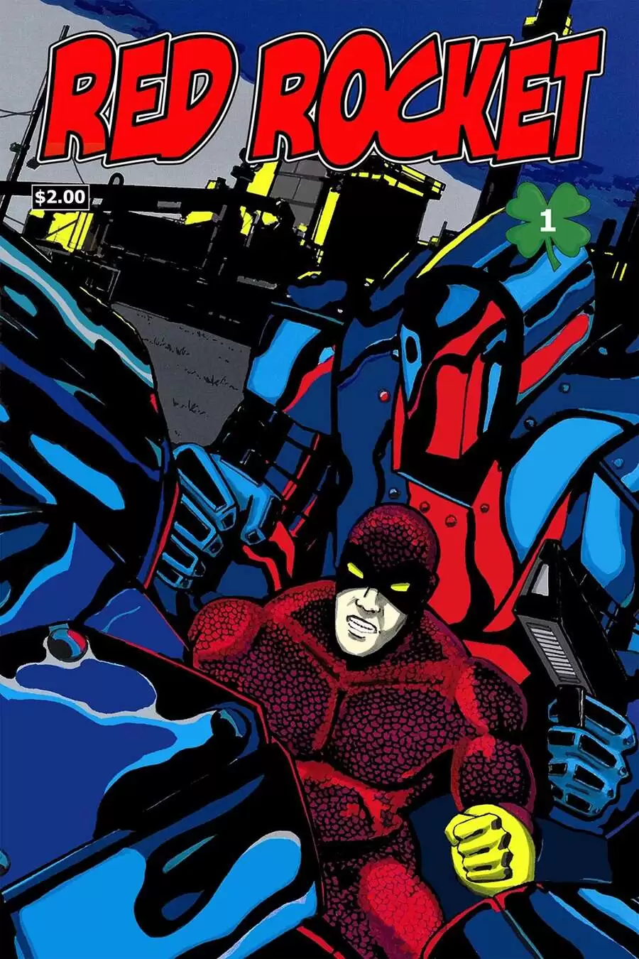 Red Rocket #1a - Lucky Comics | DriveThruRPG