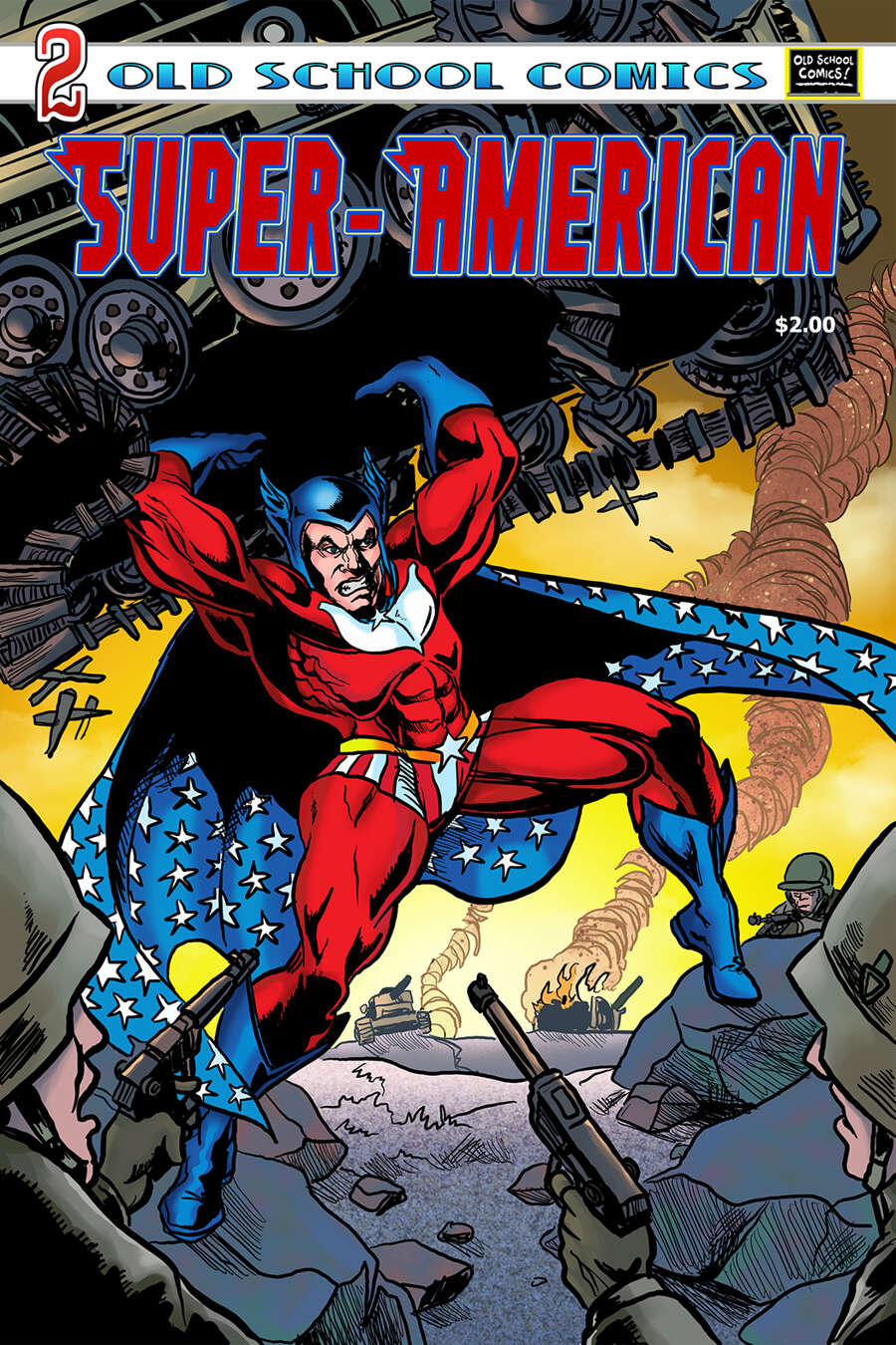 Super-American #2a - Lucky Comics | DriveThruRPG